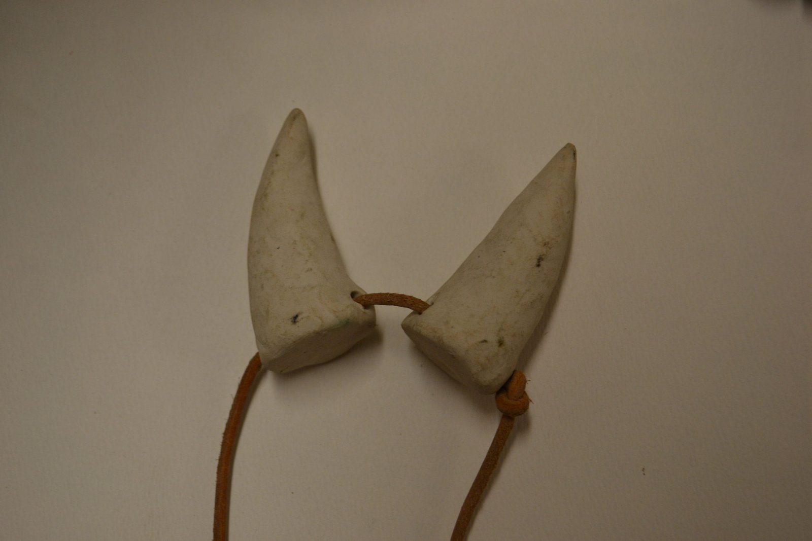Unpainted Small Stub Costume Horns - The Naiads Well