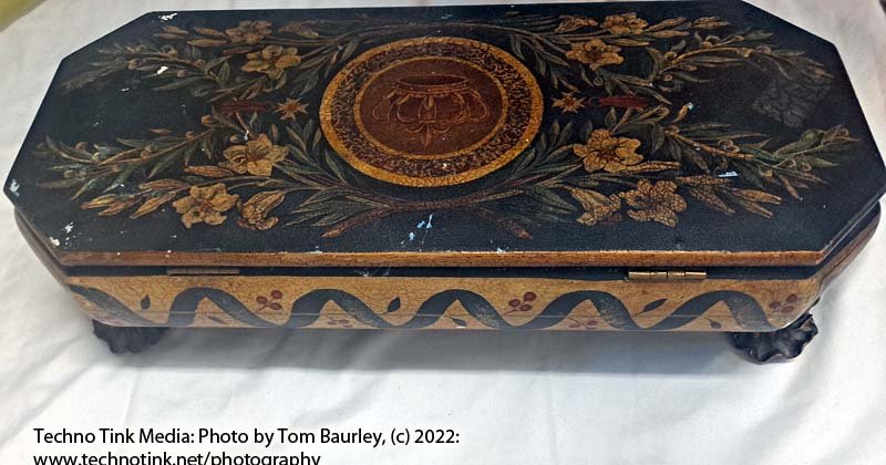 Large Medieval / Renaissance style Jewelry Box - The Naiads Well